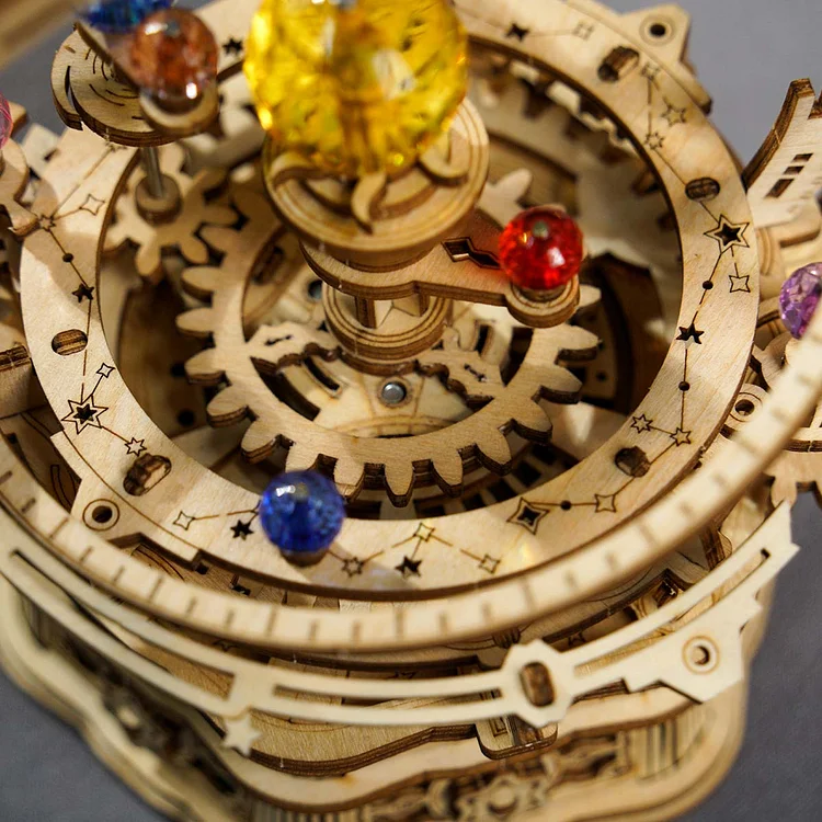 ROKR Starry Night Orrery Mechanical Music Box AMK51 | Robotime