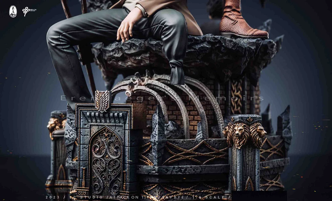 1/6 Scale Eren Yeager's Memoirs - Attack On Titan Resin Statue - LC-Studios