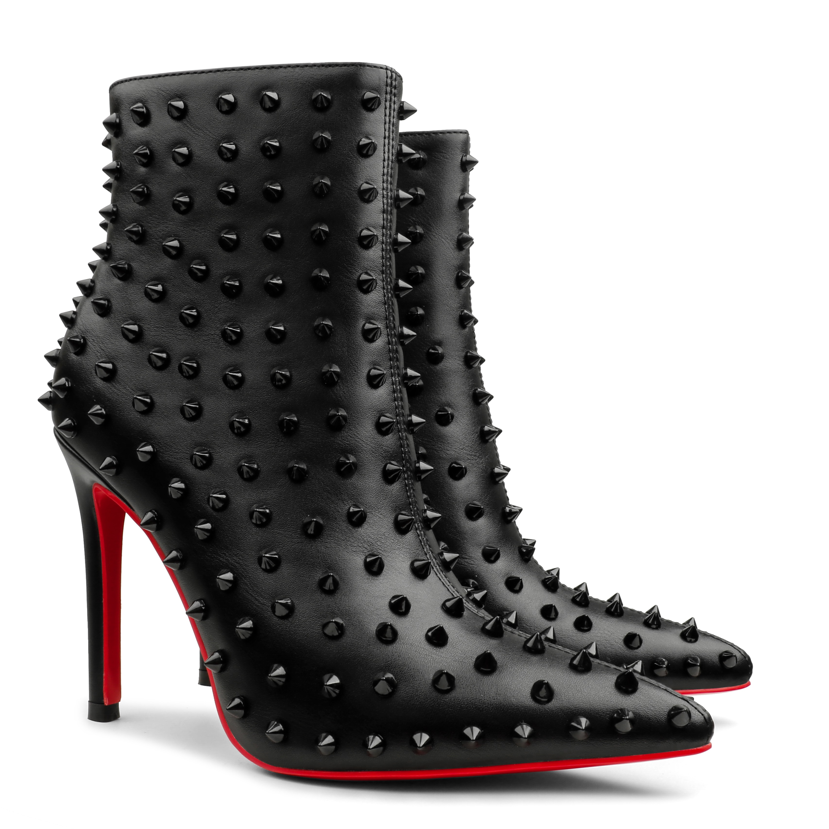 Red Bottom Ankle Boots