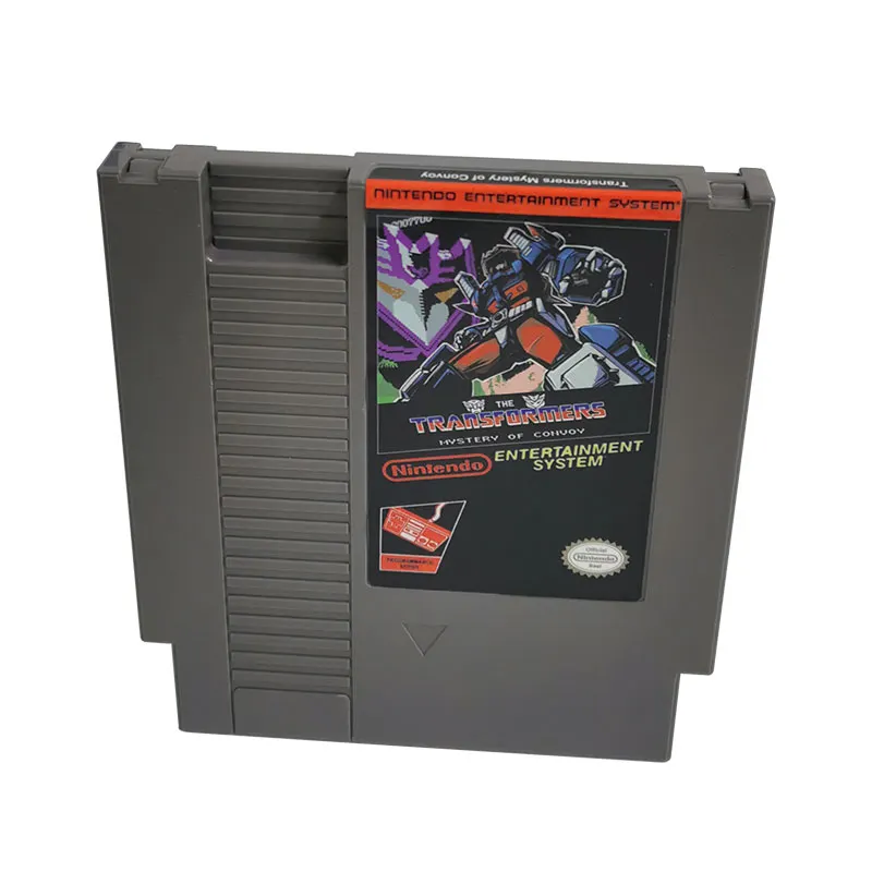 Transformers: Mystery of Comvoy For Nintendo NES - 8 Bit Game Cartridge
