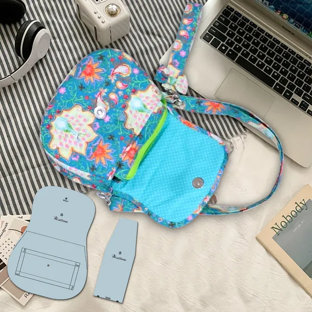 DIY Shoulder Bag/Hand bag Sewing template – With Tutorial