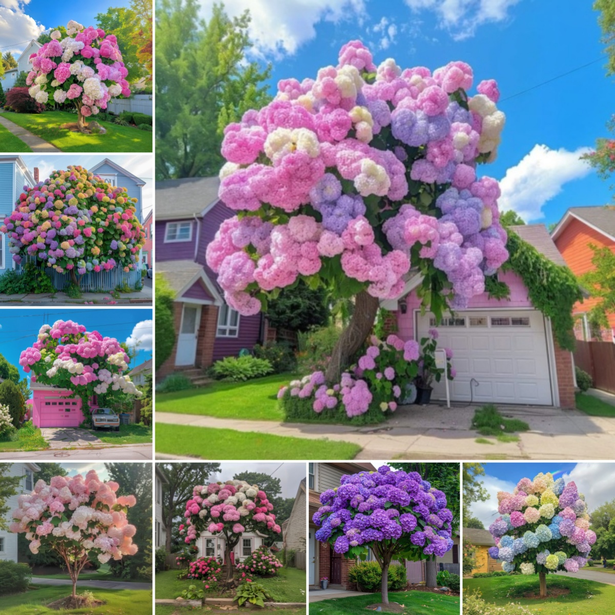 Fairytale Hydrangea Tree Seeds – Dreamy Ombré Blooms, Beginner-Friendly! 🌸
