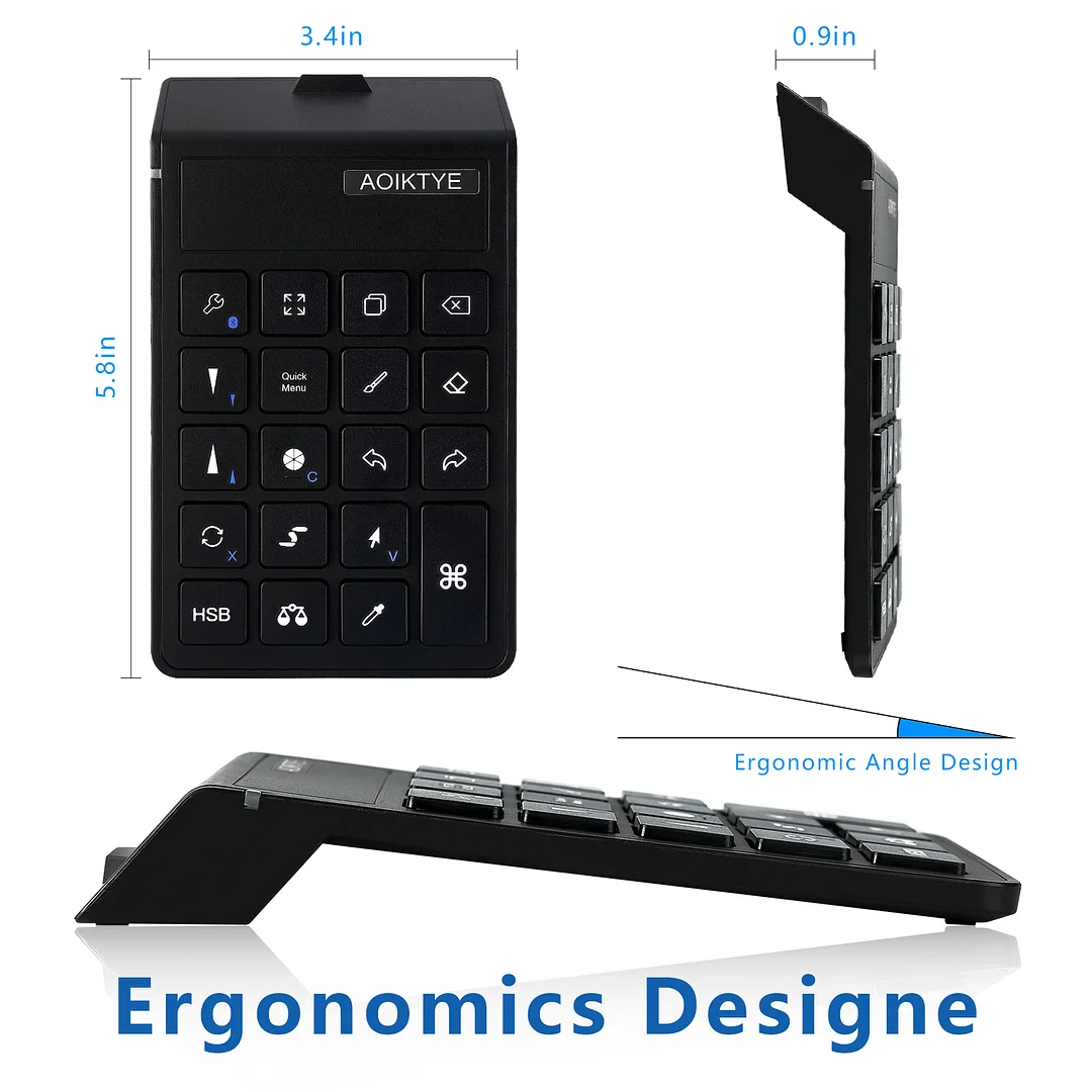 Aoiktye™ The Second Generation Procreate Keyboard