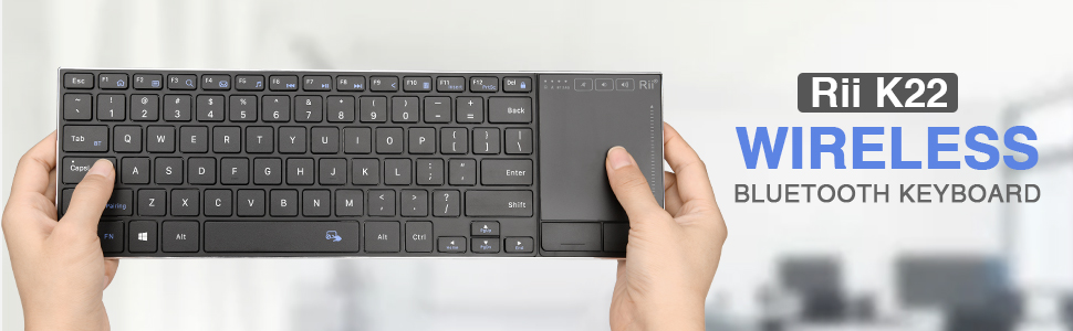 Rii K22 Wireless Bluetooth/2.4G Mini Keyboard