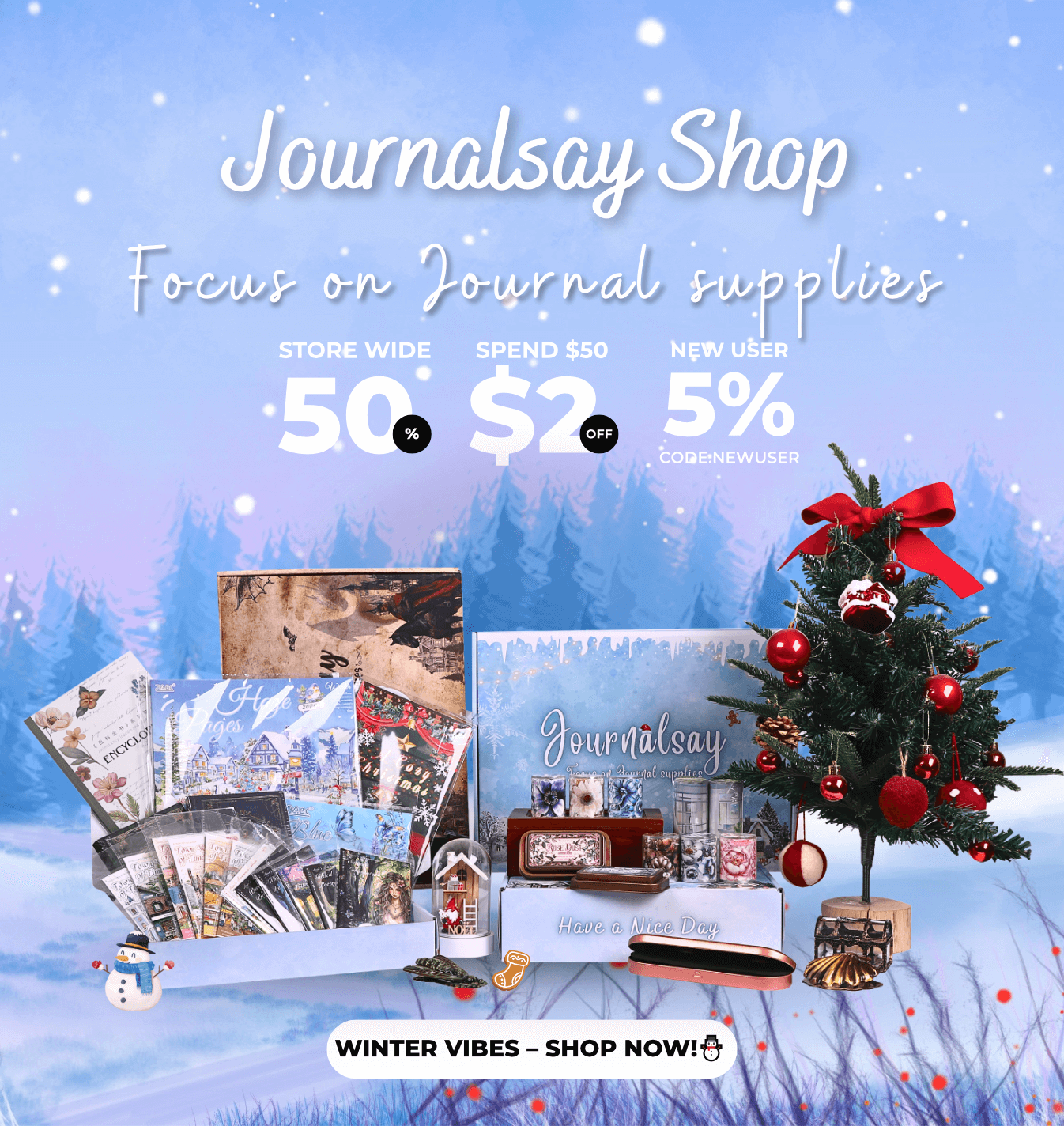 Journalsay Focus on Journal Supplies