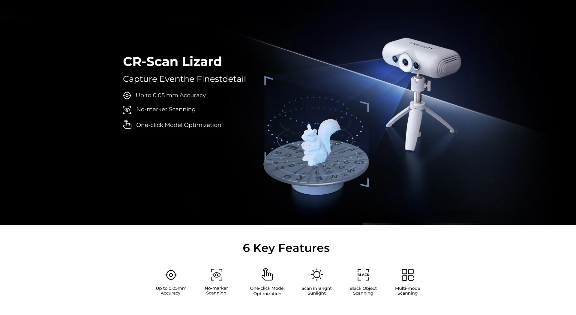 CR-Scan Lizard 3D Scanner - Creality 3D