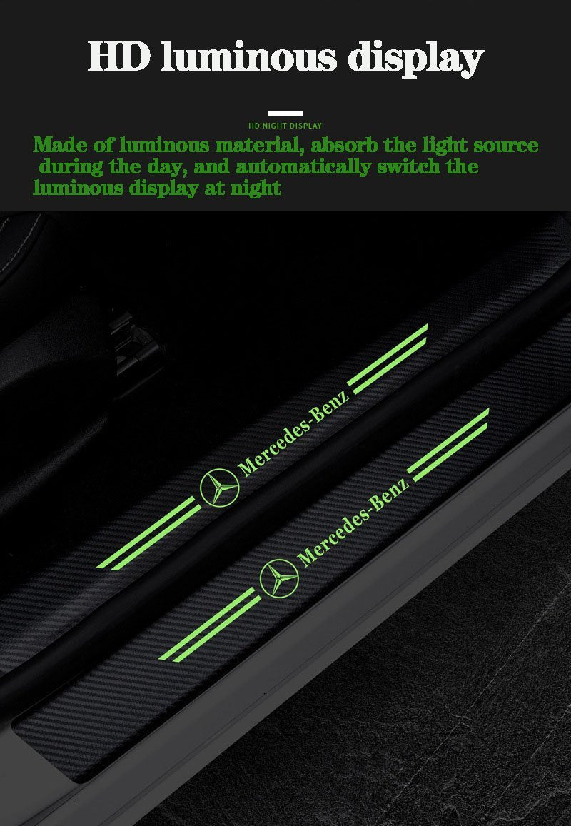 🔥Hot Sale🔥Carbon Fiber Car Threshold Protection Strip( 4PCS )