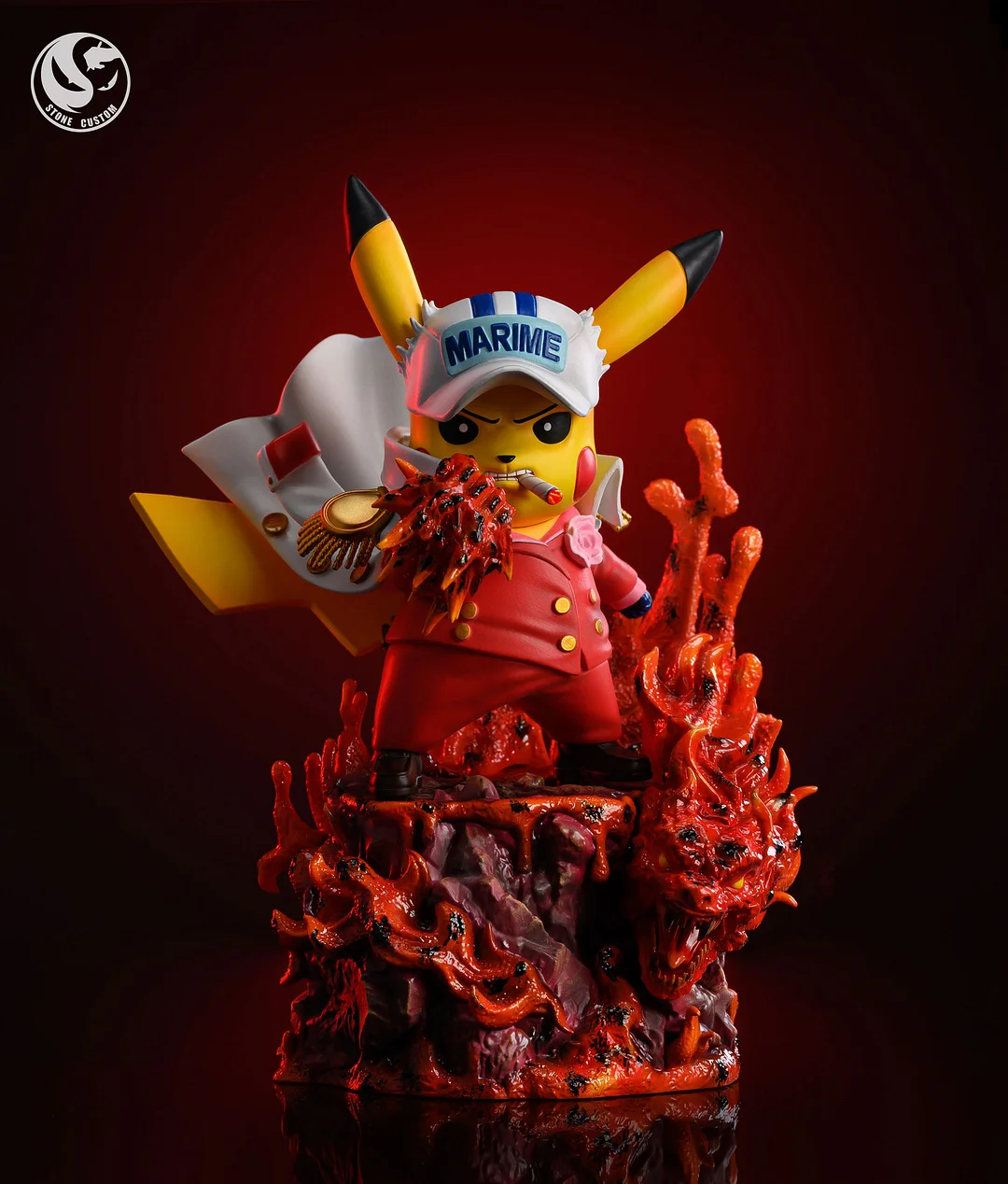 Marines Admirals Akainu & Kizaru & Kuzan Cosplay Pikachu - ONE PIECE ...