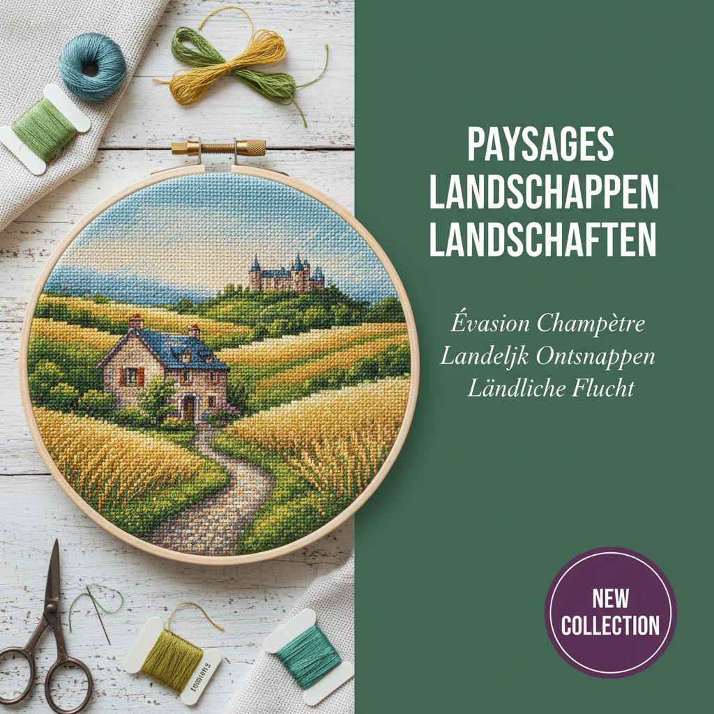 Embroideryday | Europe 10,000+ Cross Stich Embroidery DIY Kits on sale ...