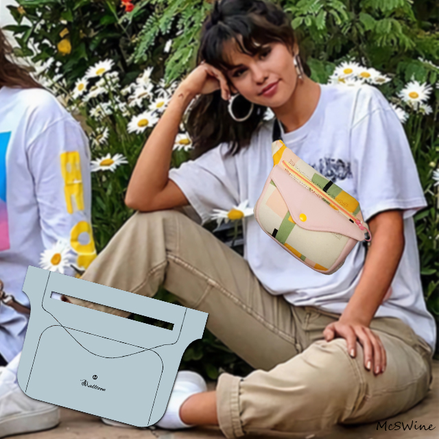Fanny Pack Sewing Template & illustrated tutorial