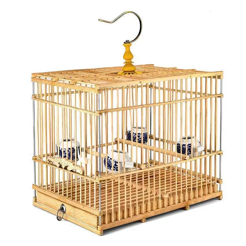 Birdcagelab —— Vintage Bamboo Bird Cage - Elegant & Sustainable Choice ...