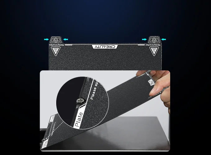 Creality – K1C – Textured PEI Build Plate Kit – 4004090121 – Mr Filament Creality – K1C – Textured PEI Build Plate Kit – 4004090121 – Mr Filament