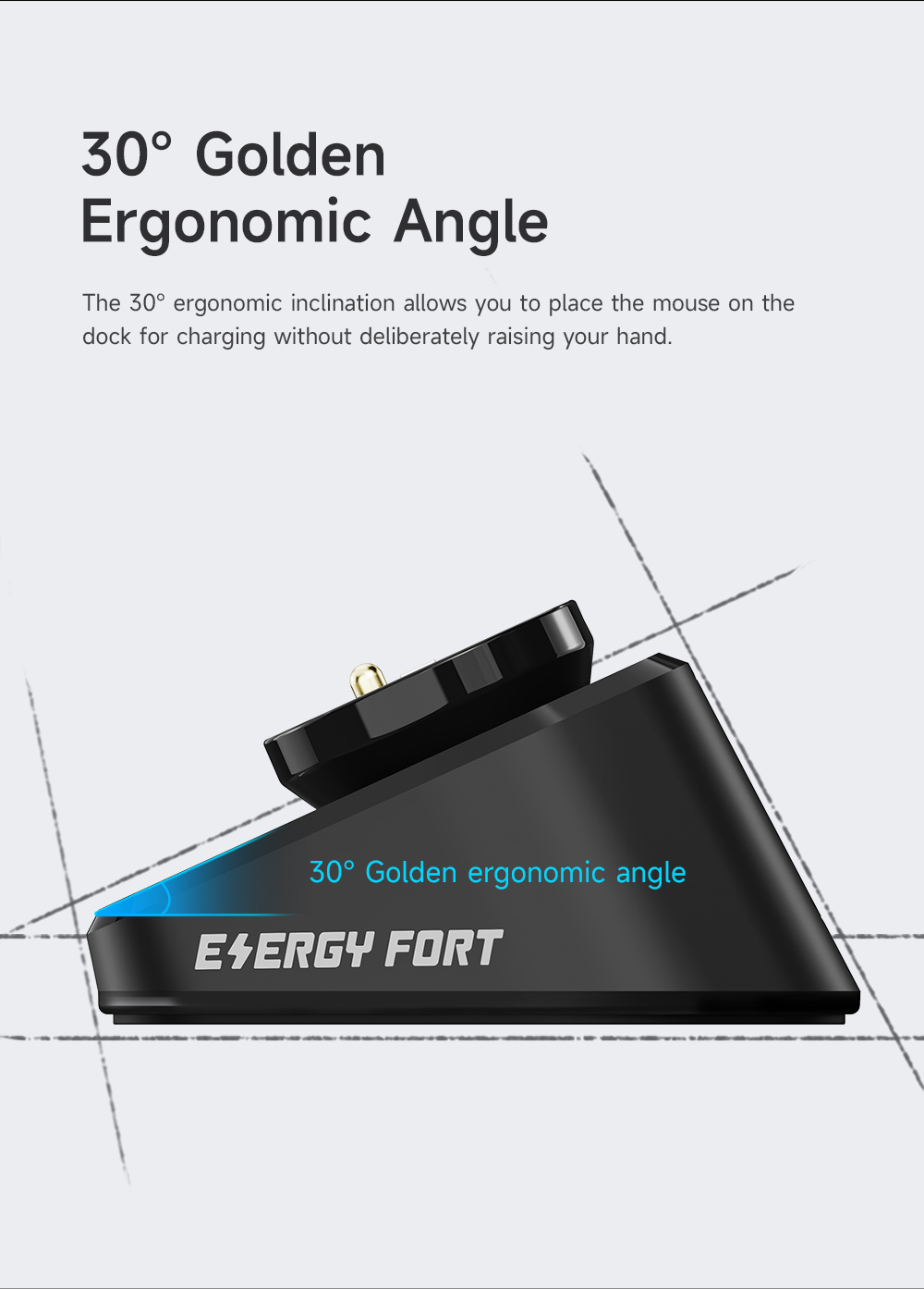 Mouse Wireless Charger for Logitech G Pro X Superlight G502 lightspeed ...