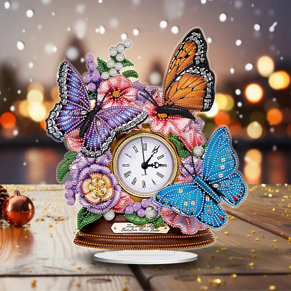 DIY Diamond Painting Clock(With Clock Function) DIY Diamond Painting Clock(With Clock Function)