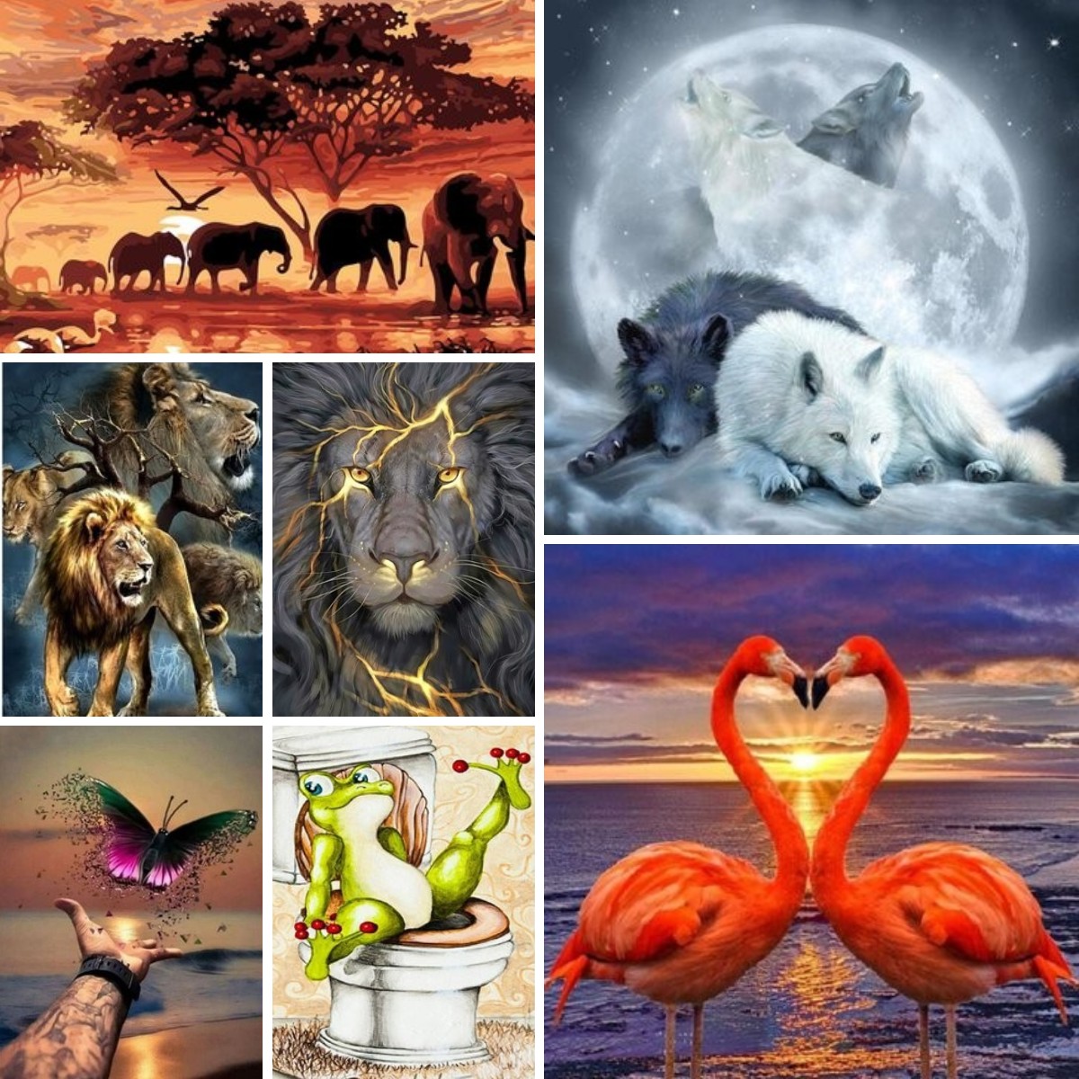 Animal Diamond Painting