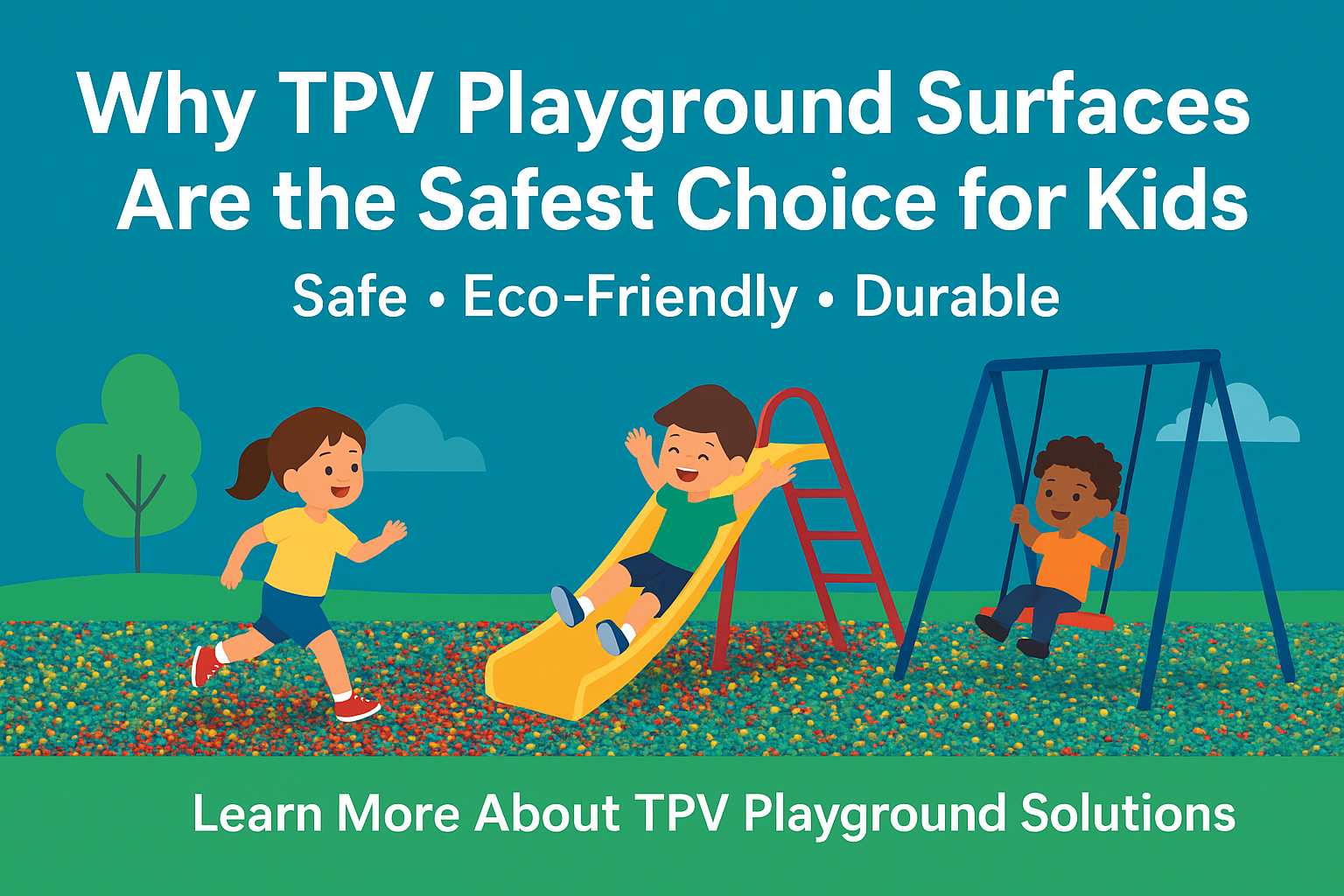 Why TPV Playground Surfaces Are the Safest Choice for Kids