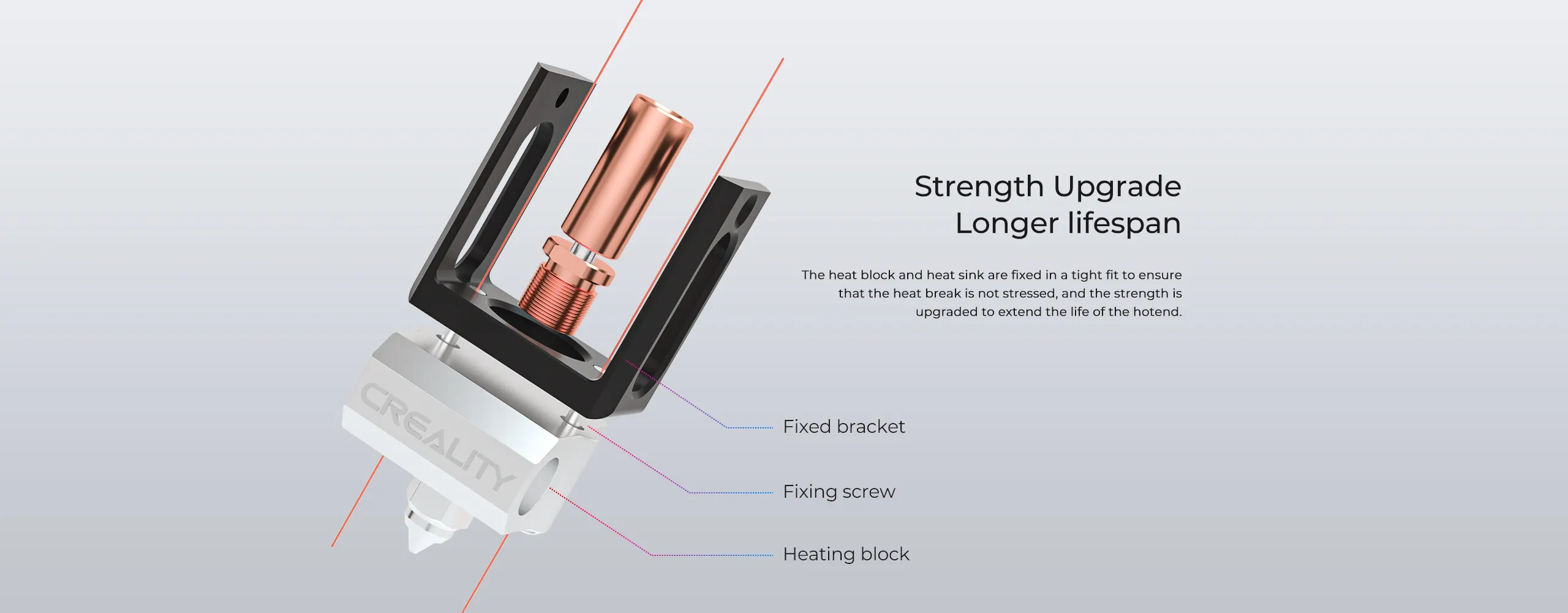 Spider High Temperature Hotend - Creality 3D