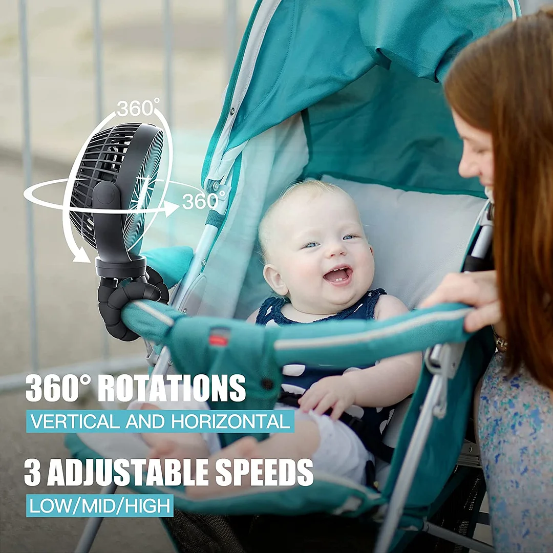 Amgras Stroller Fan