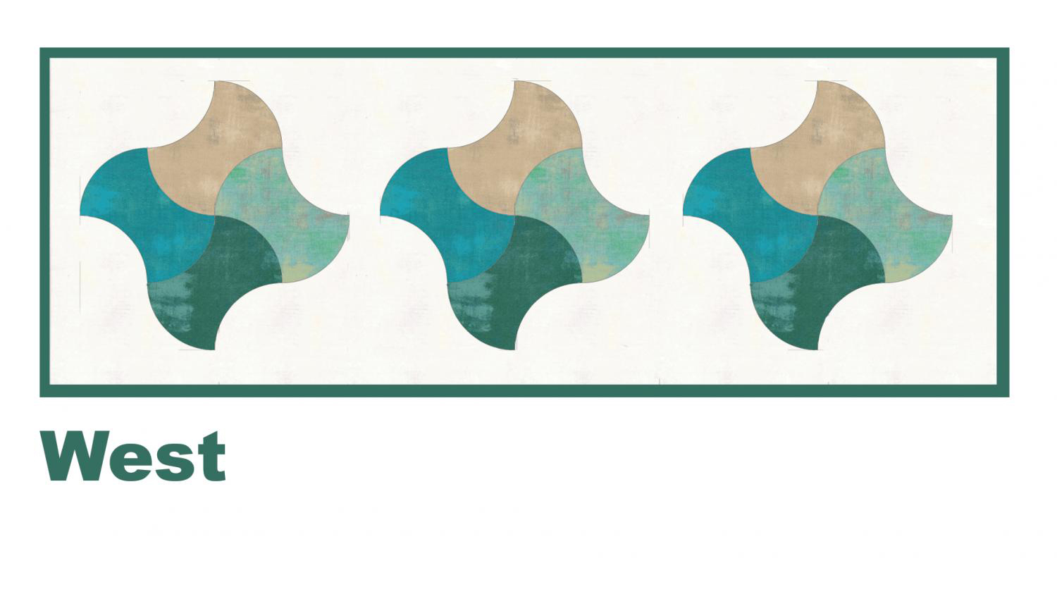 Patchwork Template West (Clamshell)