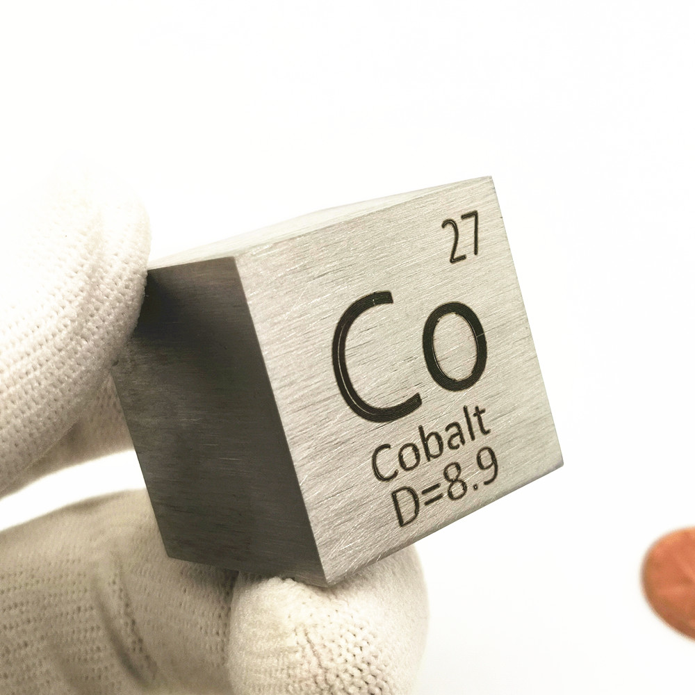 Pure Metal Cobalt 10mm Density Co Cube for Element Collections Lab ...