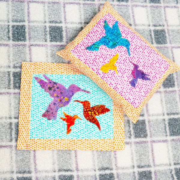 Hummingbird Pattern Quilting & Patchwork Template