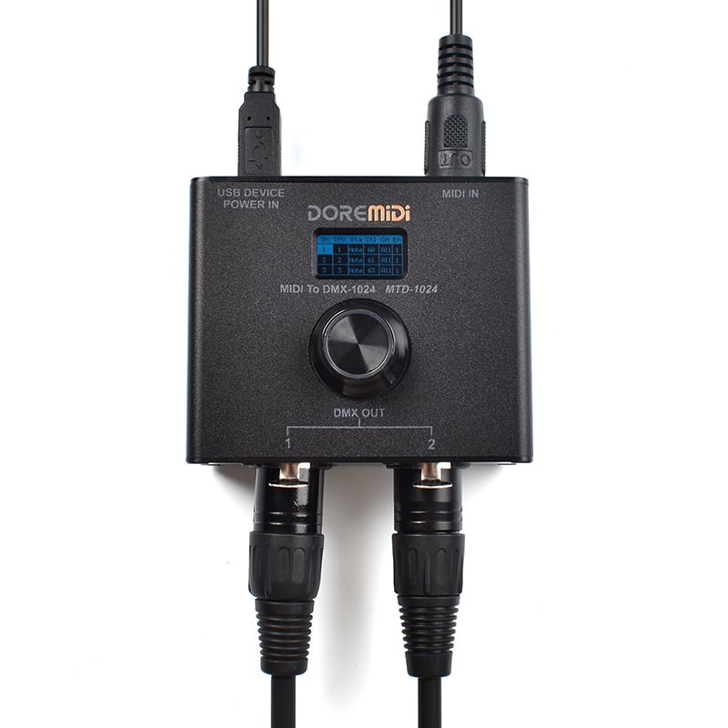 DOREMiDi MIDI To DMX Box(MTD-1024)