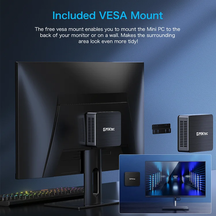 12th Gen Intel Core i7 12650H Mini PC--NucBox K3 Pro