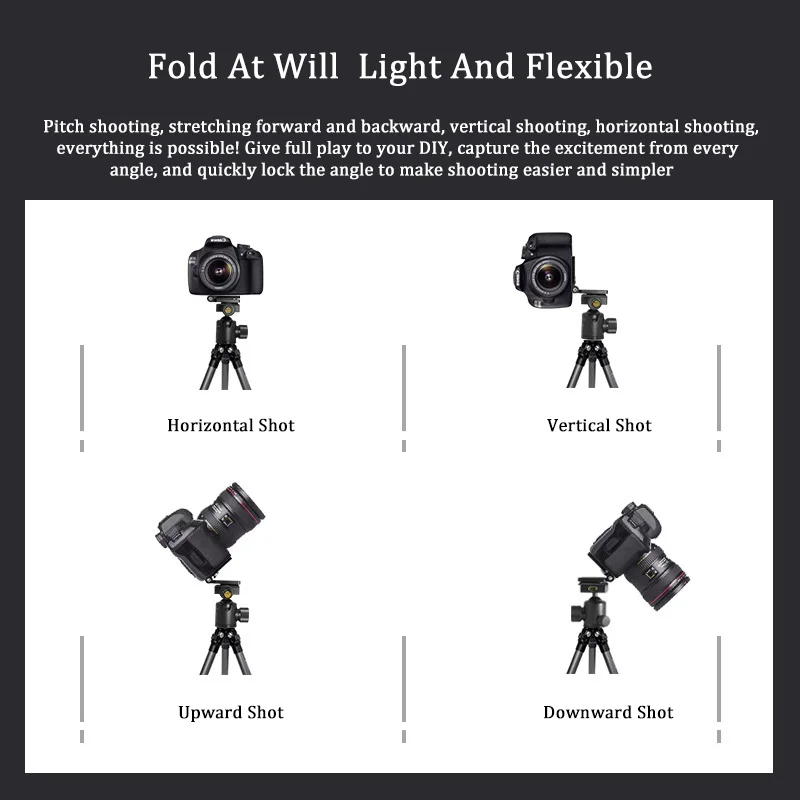 Leaplight Micro SLR Camera Folding L Plate Bracket Light Camera L ...