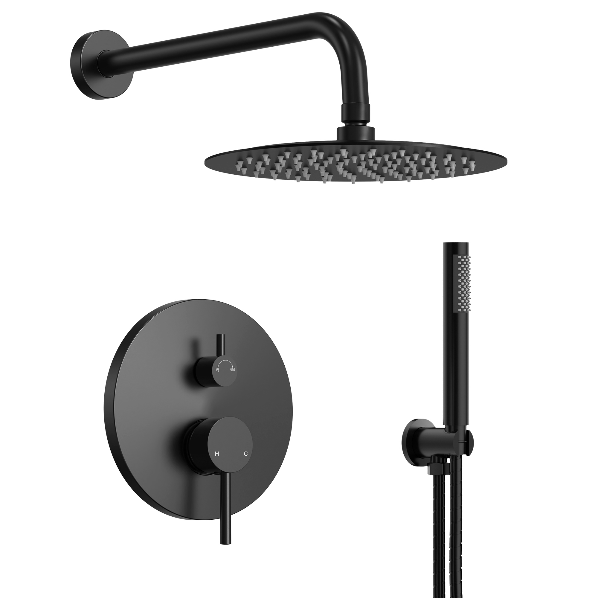 Shower System & Shower Faucets | Modern Elegance by EVERSTEIN