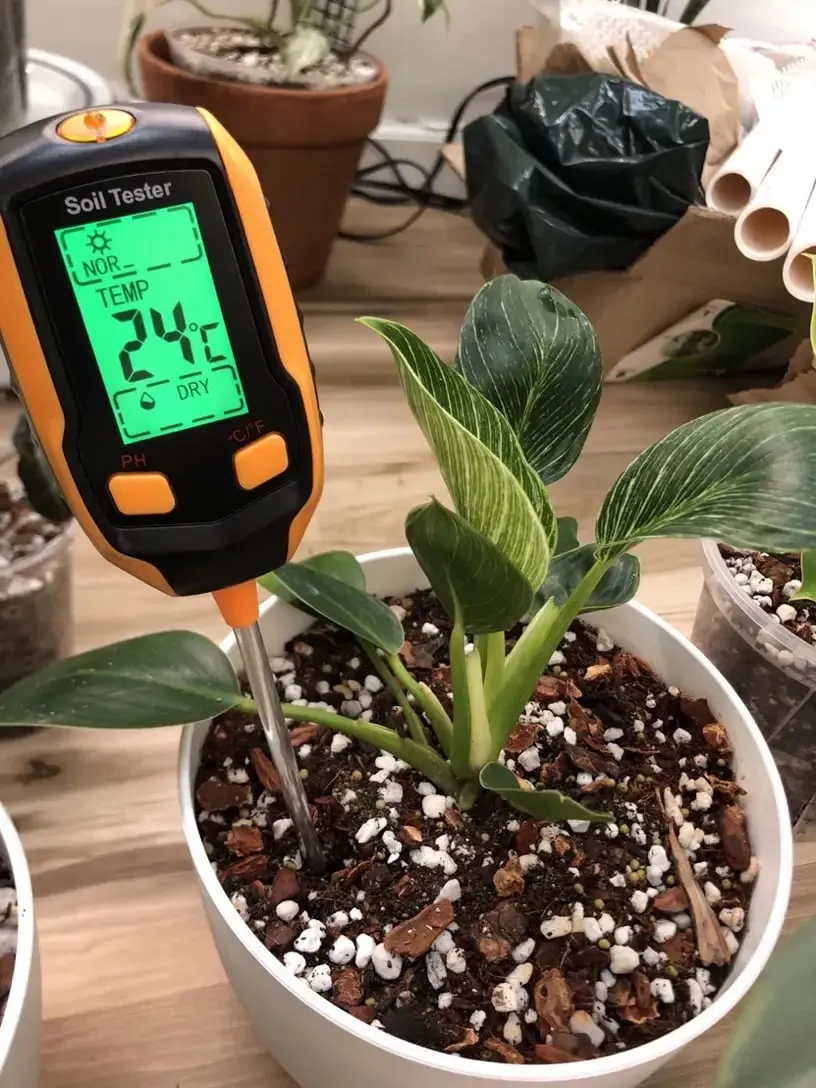 🔥🌱4-in-1 Soil Moisture Meter Digital – lionclay