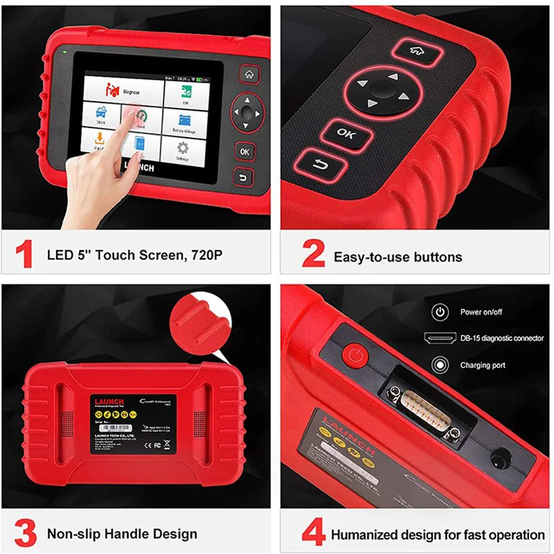 LAUNCH X431 CRP129X OBD2 Scanner Auto Code Reader Diagnostic Tool