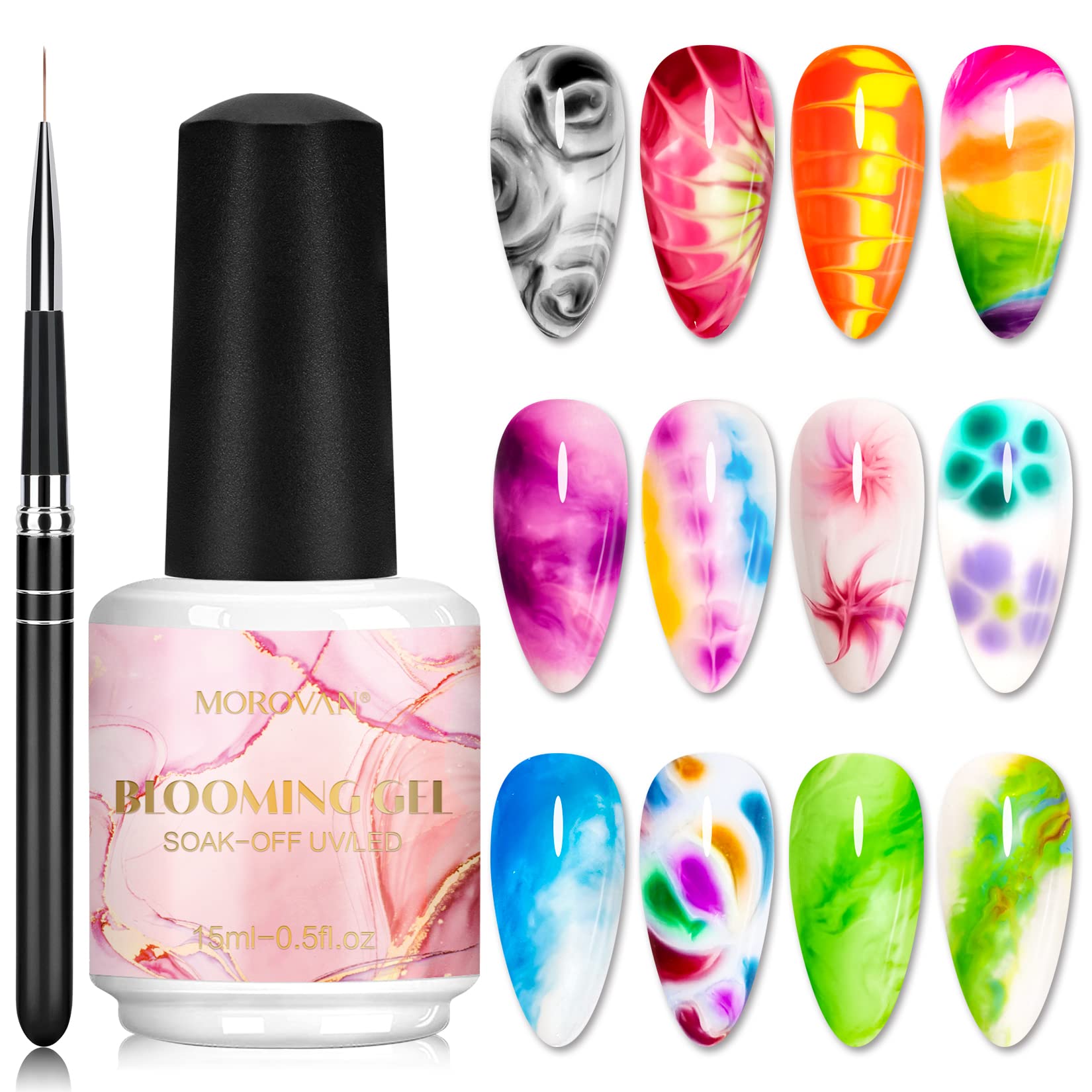 Acrylic Nails Poly Nail Gel Nail Polish Essentials & Powder | MOROVAN