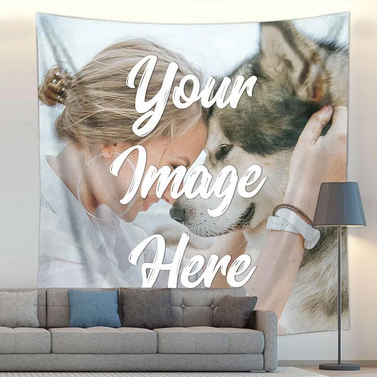 Custom Tapestry From Photo - Personalized Wall Tapestry Printing, Make ...