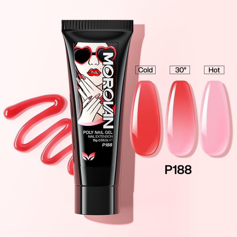 Temperature Changing Nail Polish Color Changing Nails Gel | MOROVAN