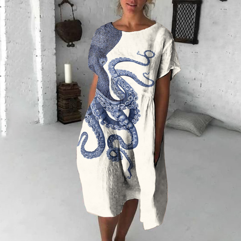Ocean Art Dress