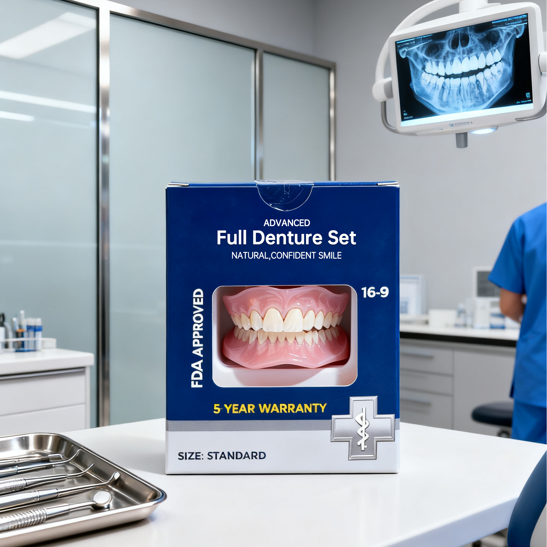 Functional Dentures – Made in the USA & FDA-Certified