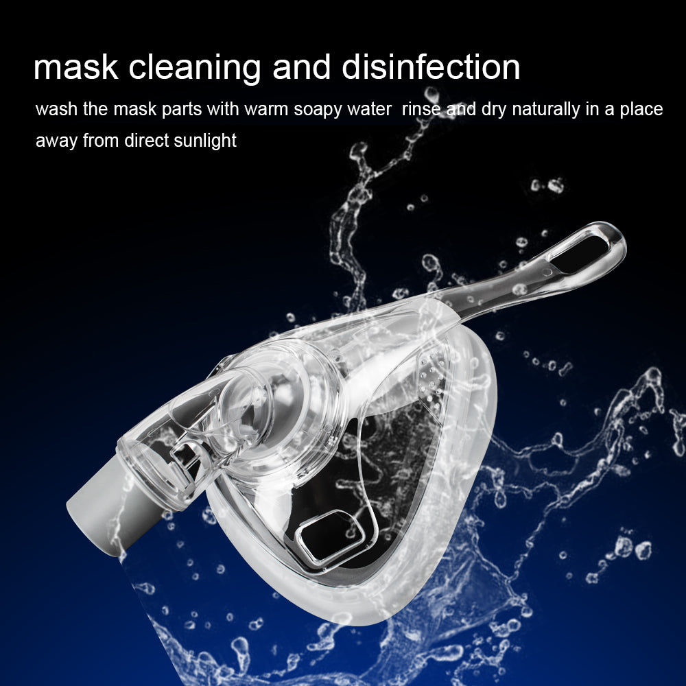 Full Face Mask CPAP Auto Mask With Free Adjustable Headgear