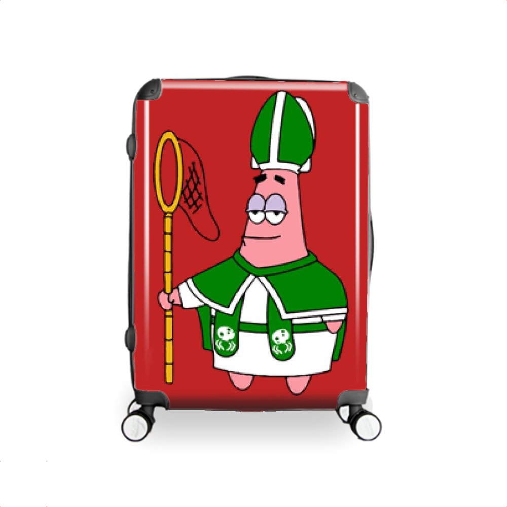 Jellyfish King Saint Patrick, SpongeBob SquarePants Hardside Luggage