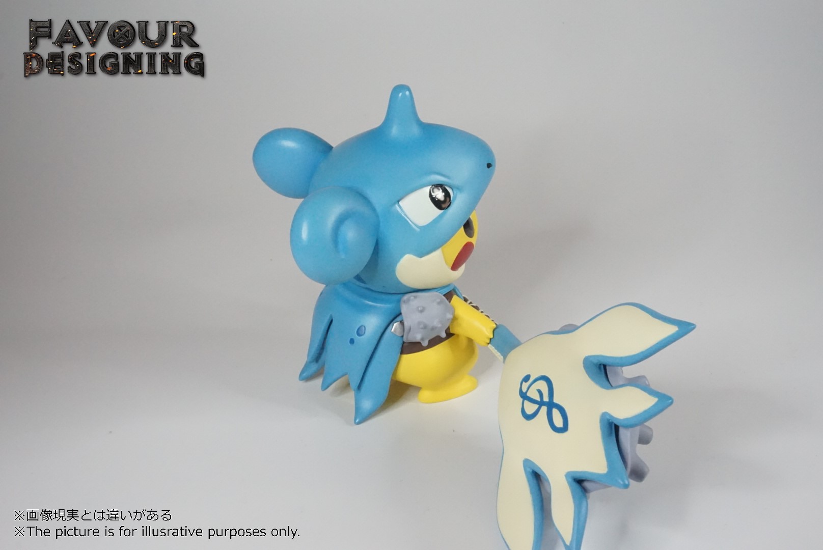 Hunting Horn Lapras Cosplay Pikachu - Pokemon Resin Statue - FD Studios