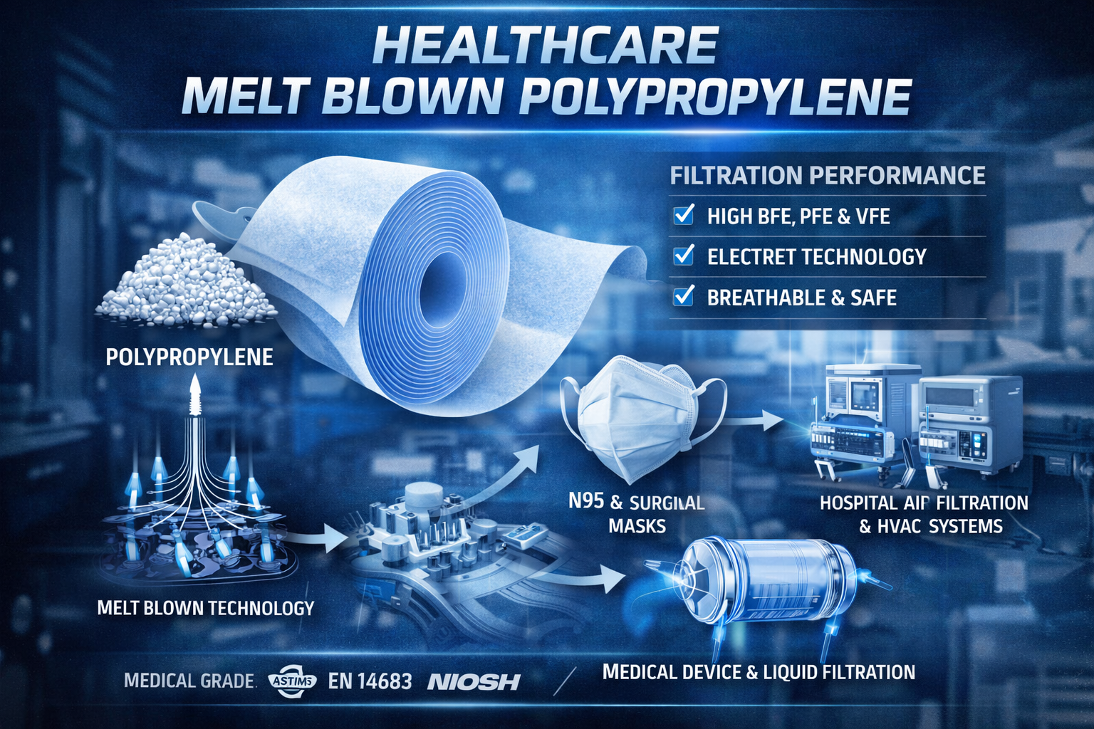 The Role of Meltblown Polypropylene in Modern Healthcare Filtration Systems