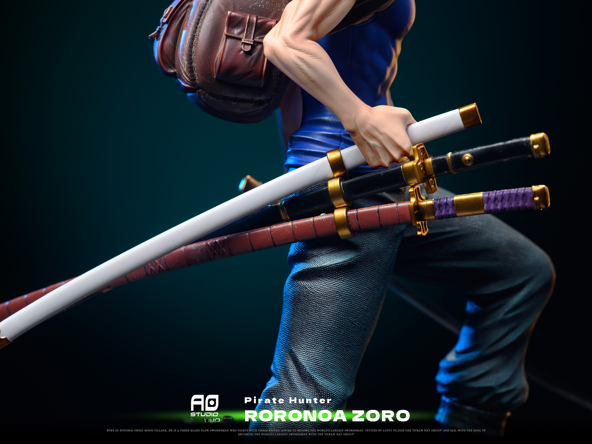 POP & 1/6 Scale Skypiea Arc Roronoa Zoro - ONE PIECE Resin Statue - AO ...