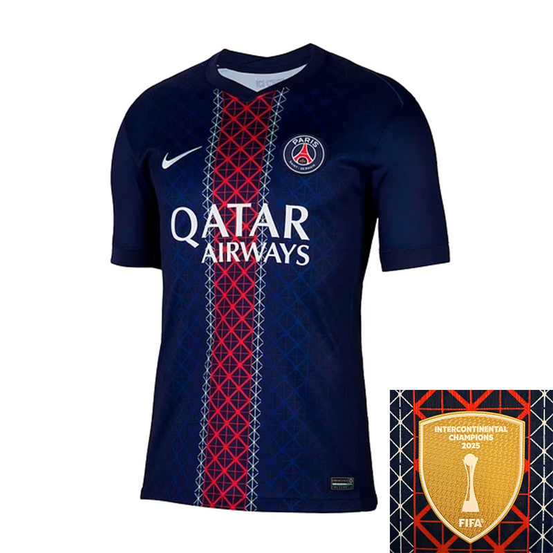 2025/2026 Psg Paris Saint-Germain Home kit （With the Intercontinental ...