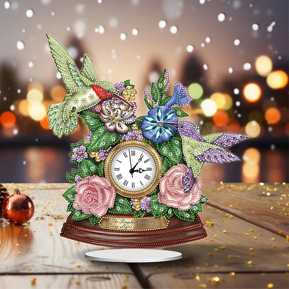DIY Diamond Painting Clock(With Clock Function) DIY Diamond Painting Clock(With Clock Function)