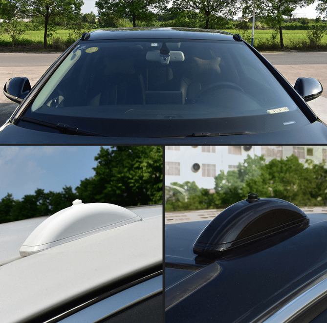 Vehicle remote pilot light laser