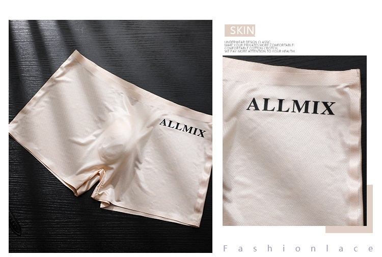 Men's Sexy Translucent Ice Silk Thin Boxer Briefs