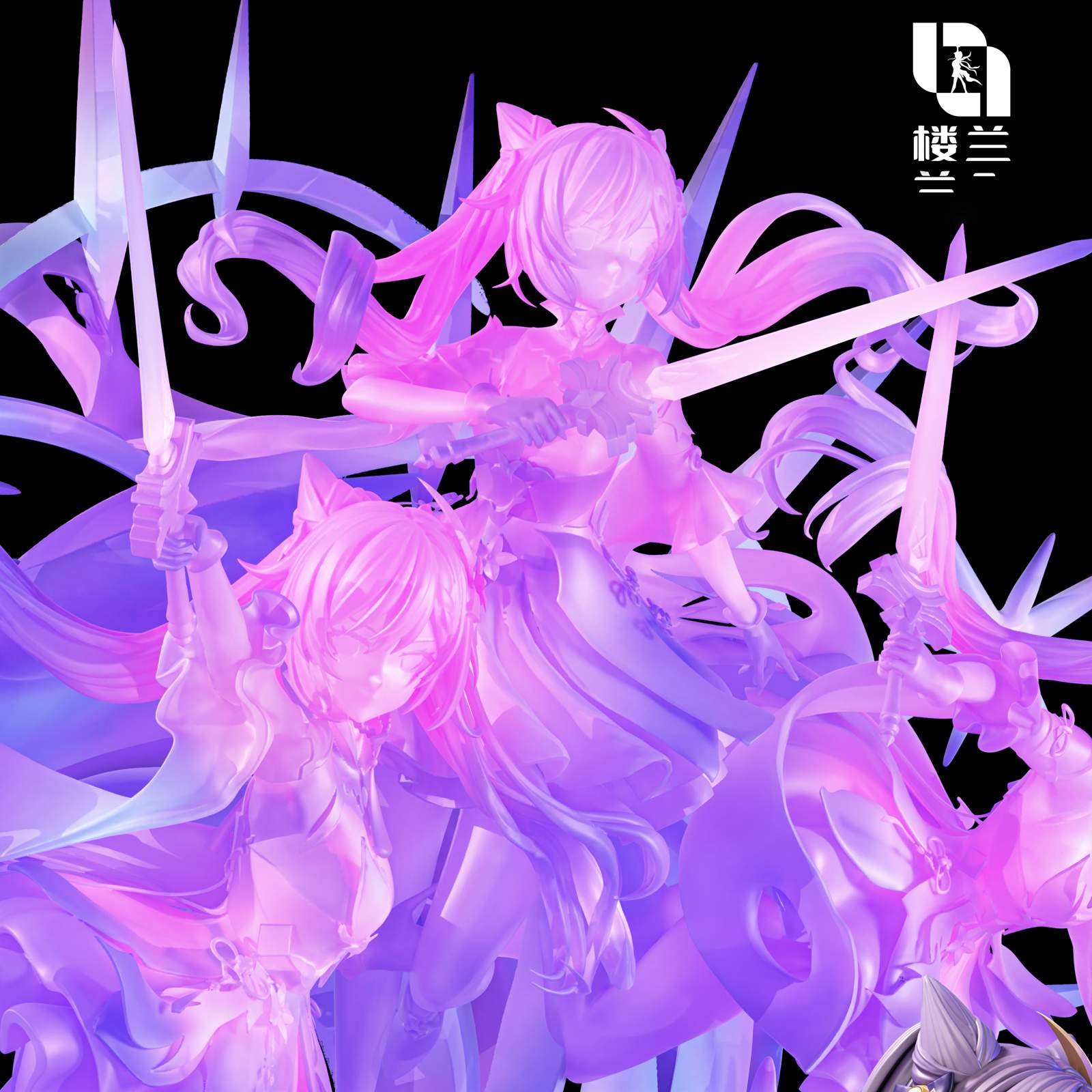 1/6 Scale Keqing - Genshin Impact Resin Statue - Lou Lan Studio