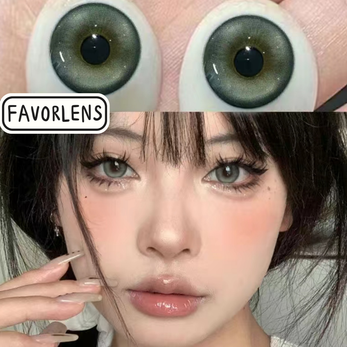 Ghost Green Contact Lenses(12 months wear)