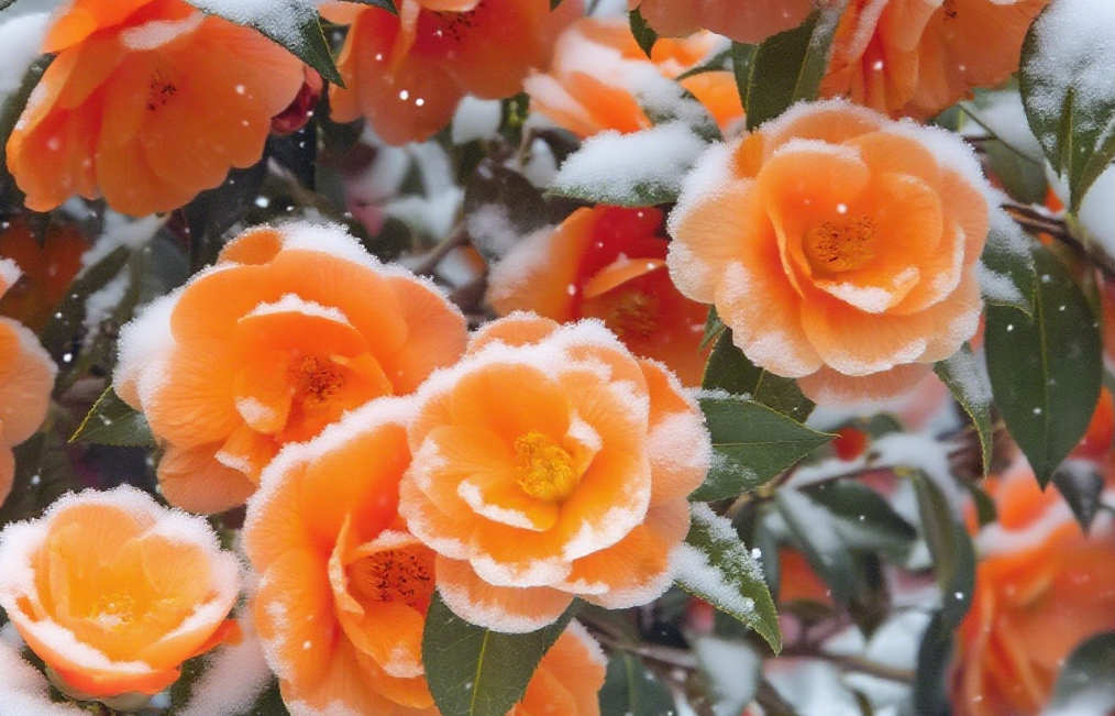 Camellia Flower Seeds – 8 Romantic Colors, Winter Blooming Beauty