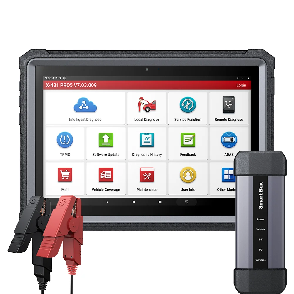 LAUNCH X431 PRO5 Global version J2534 Programming OBD2 Scanner with ...