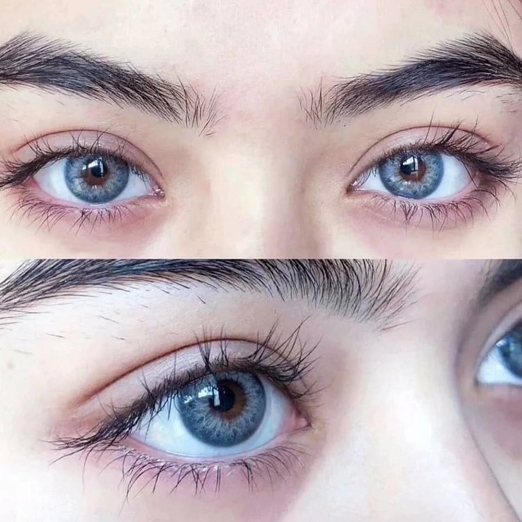 MYSTICEYES DNA Taylor Blue Gray Colored Contact Lenses,prescription ...